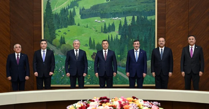 President Zhaparov meets OTS Heads of Government - Kyrgyz national news ...