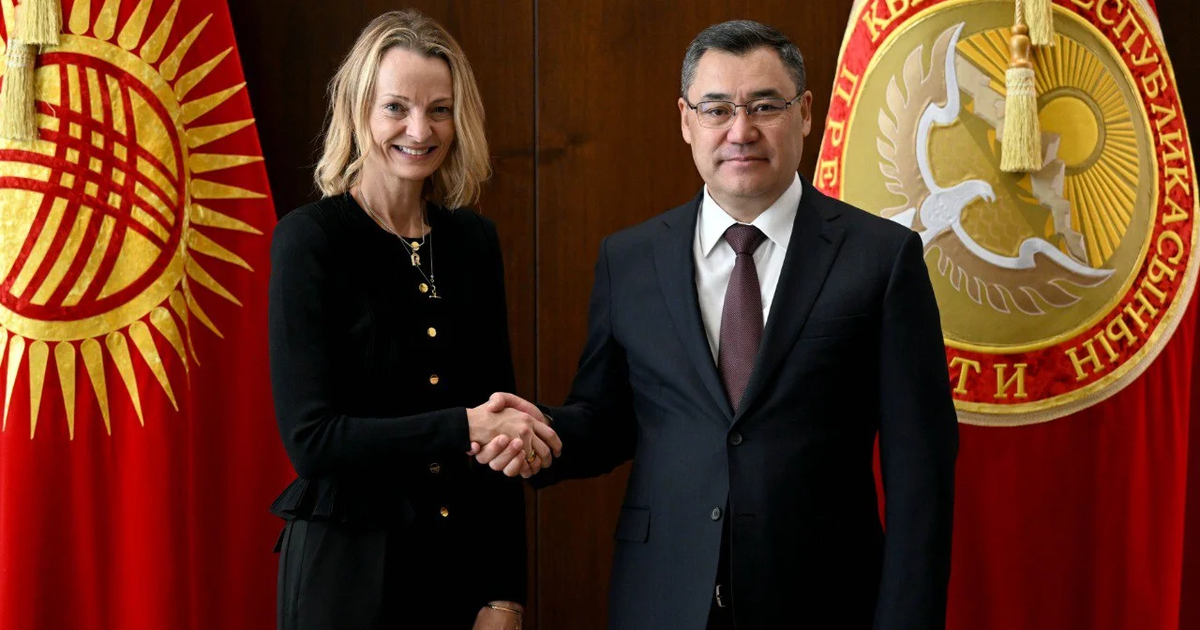 President Zhaparov meets Binance CMO - Kyrgyz national news agency