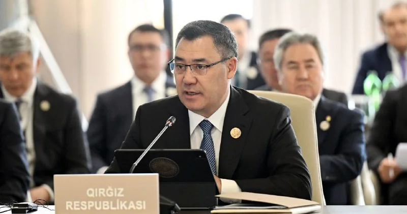 President Zhaparov addresses 12th OTS Summit in Azerbaijan - Kyrgyz ...