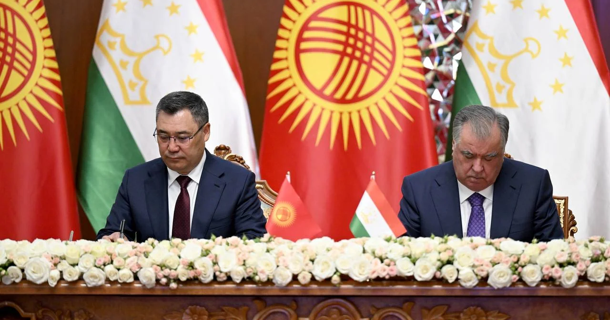 Sadyr Zhaparov wraps up state visit to Tajikistan - Kyrgyz national ...