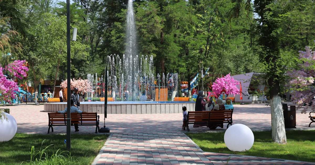 PPP: Manas city opens amusement park after renovation - Kyrgyz national ...