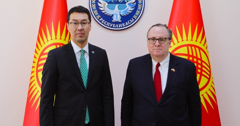 Deputy FM Abakirov meets with US Ambassador Lesslie Viguerie - Kyrgyz ...