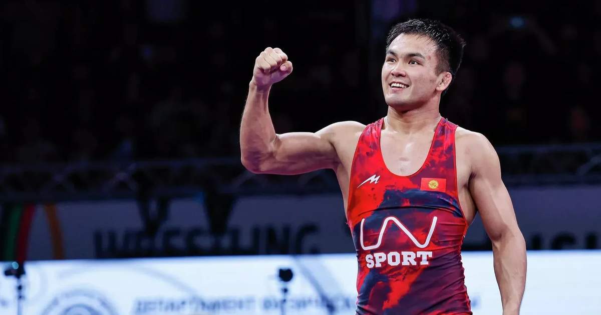 Kyrgyz athlete Ernazar Akmataliev wins gold at MUHAMET MALO-2026 in ...