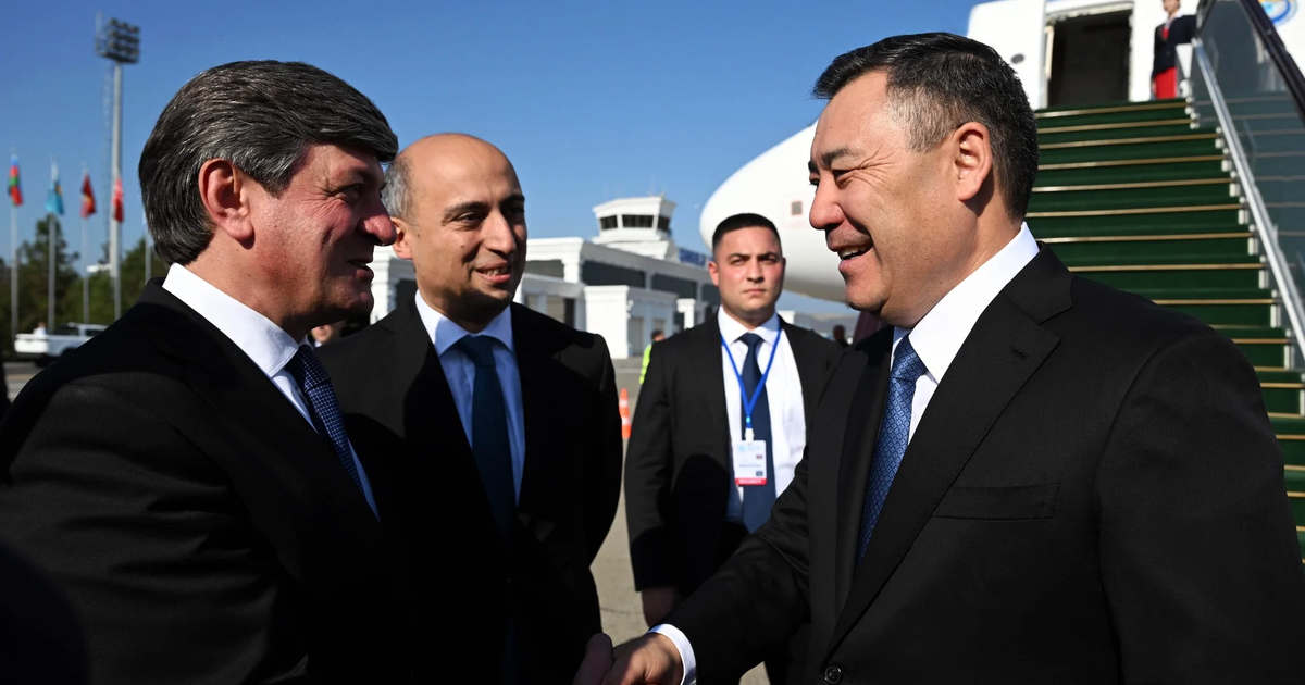 President Zhaparov arrives in Azerbaijan - Kyrgyz national news agency