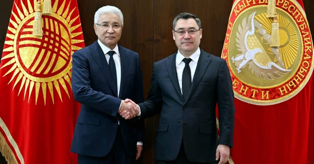 President Zhaparov receives CSTO Secretary General Imangali ...
