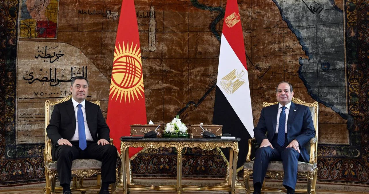 Presidents of Kyrgyzstan and Egypt held one-on-one meeting - Kyrgyz ...