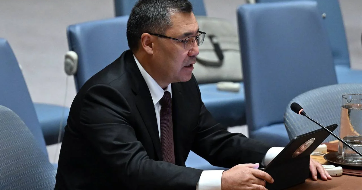 President Zhaparov: AI should serve peace and protect human life ...